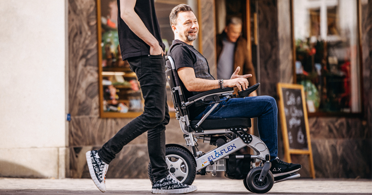 A new generation power wheelchairs and scooters - Eloflex